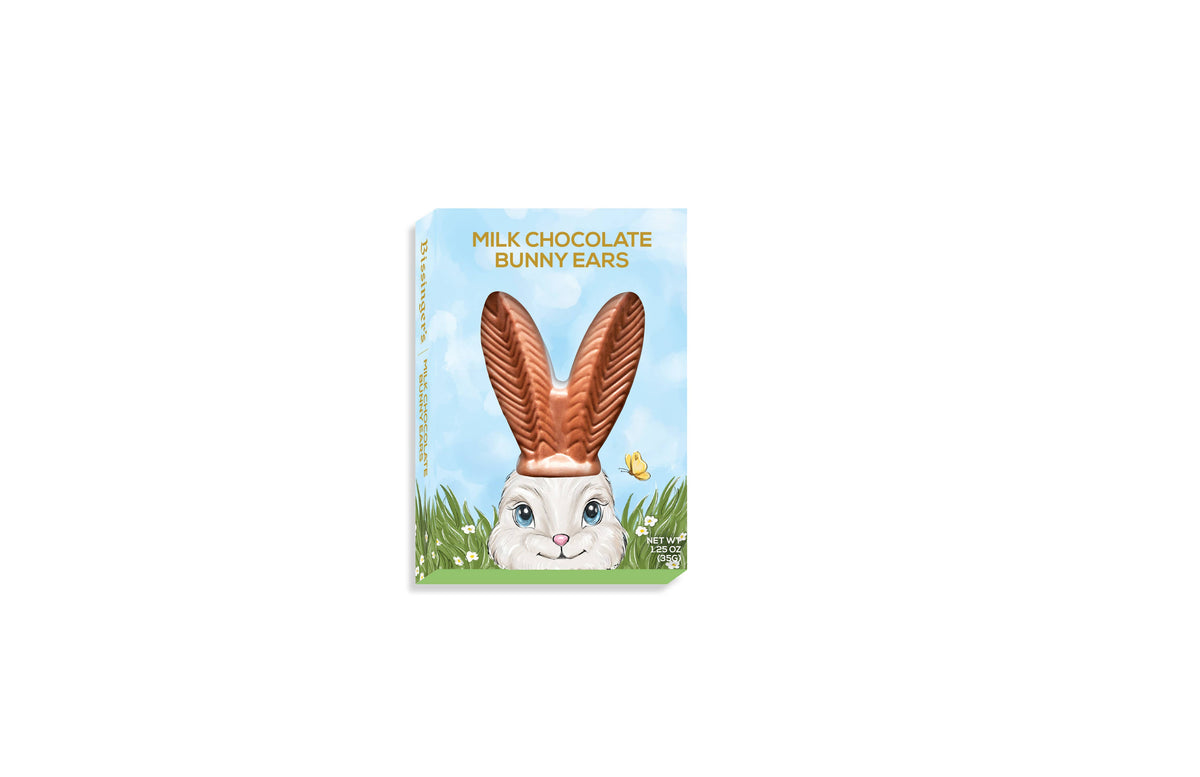 Chocolate Bunny Ears - 1.25 OZ: Milk Chocolate – Bench Pressed Letterpress